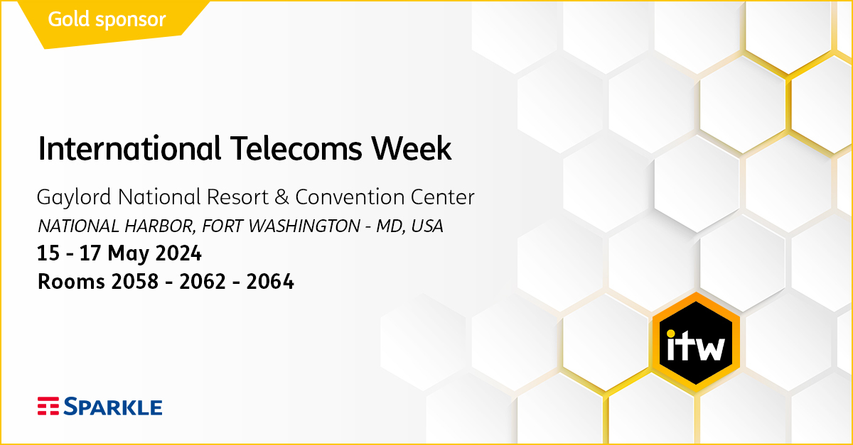 Sparkle at ITW - International Telecoms Week 2024 | Sparkle
