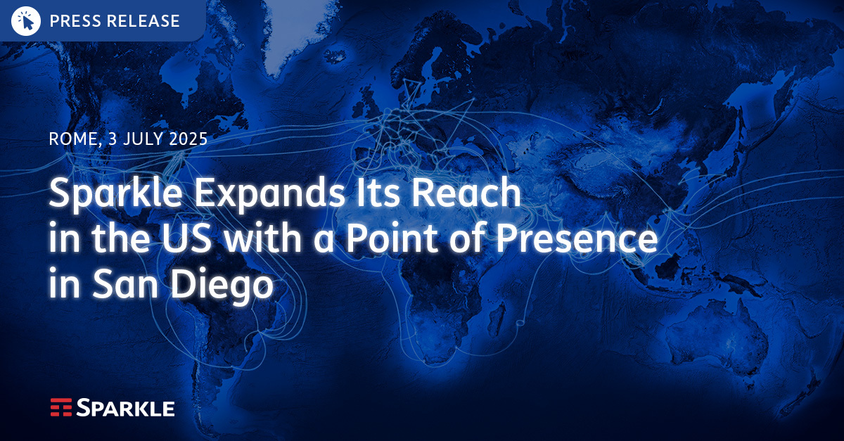 Sparkle Expands Its Reach in the US with a Point of Presence in San ...